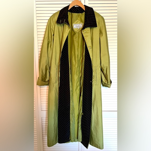 J. Gallery | Jackets & Coats | Vintage J Gallery Swing Raincoat Lime ...